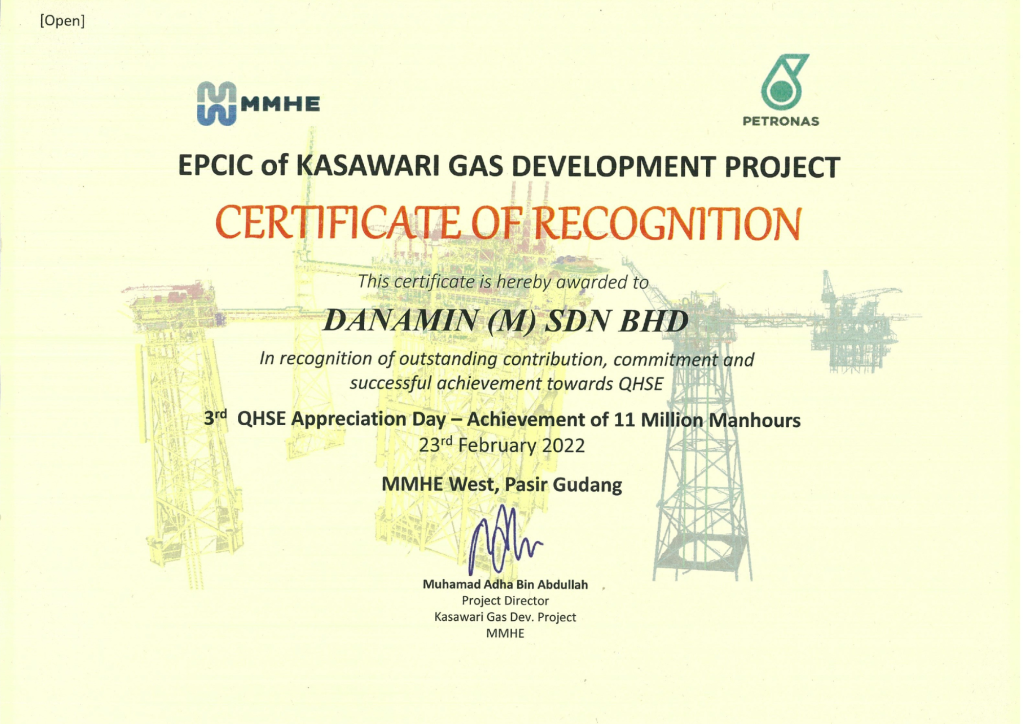Awards & Recognitions - Non Destructive Testing Specialist