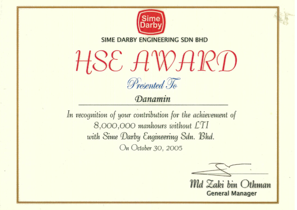 Awards & Recognitions - Non Destructive Testing Specialist