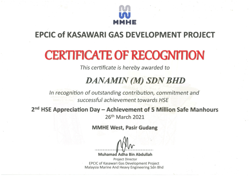 Awards & Recognitions - Non Destructive Testing Specialist
